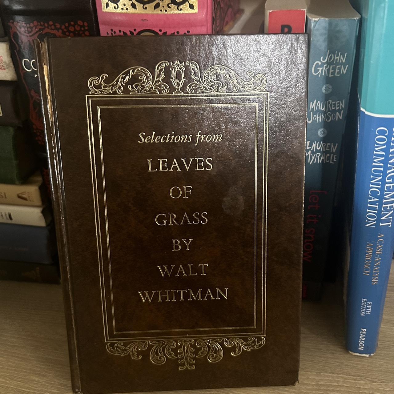 1964 book "Leaves of Grass" by Walt Whitman, 1964... - Depop