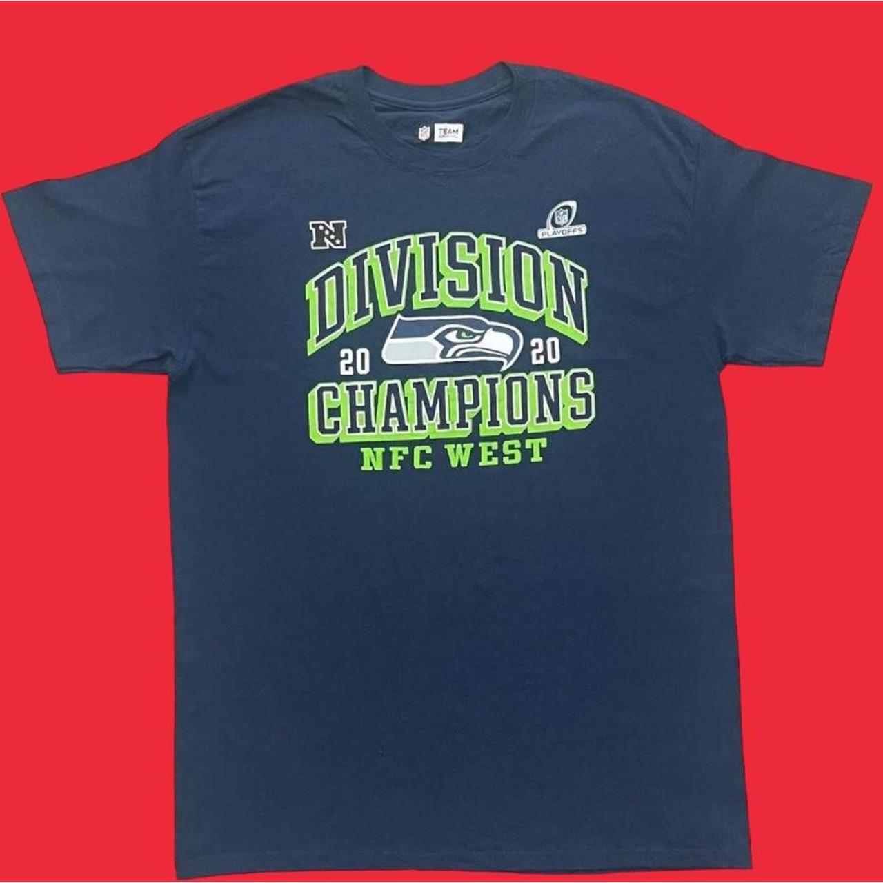 2020 Seattle Seahawk’s division champions T-shirt... - Depop