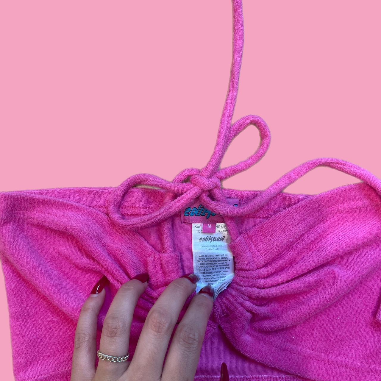 Edikted pink bandeau. Great condition. 💓 #edikted... - Depop