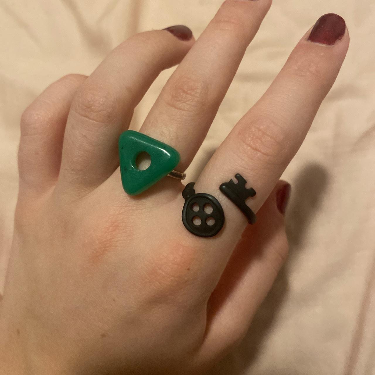 Two Coraline rings , worn once. - Depop