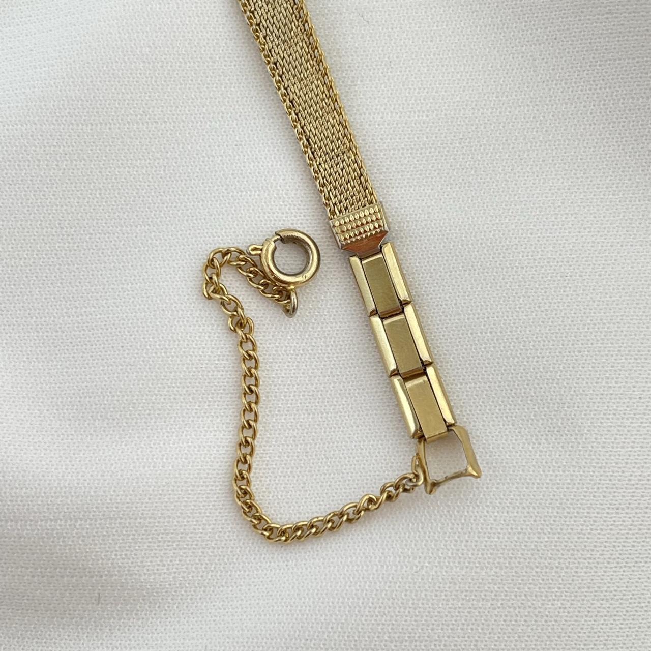 Gold heart watch -Dainty old money vintage gold... - Depop