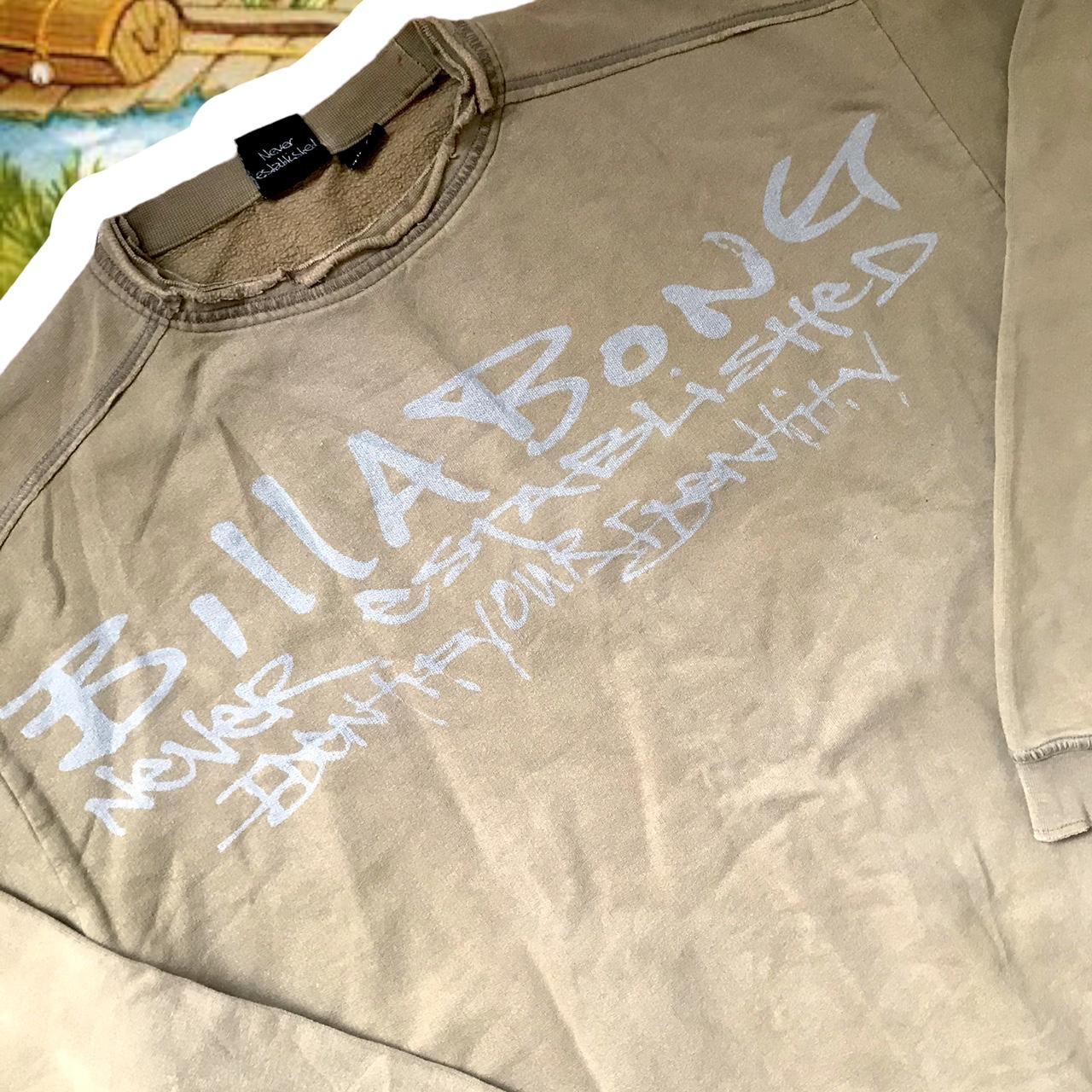 Vintage Y2K Billabong graphic sweater. DETAILS: •... - Depop