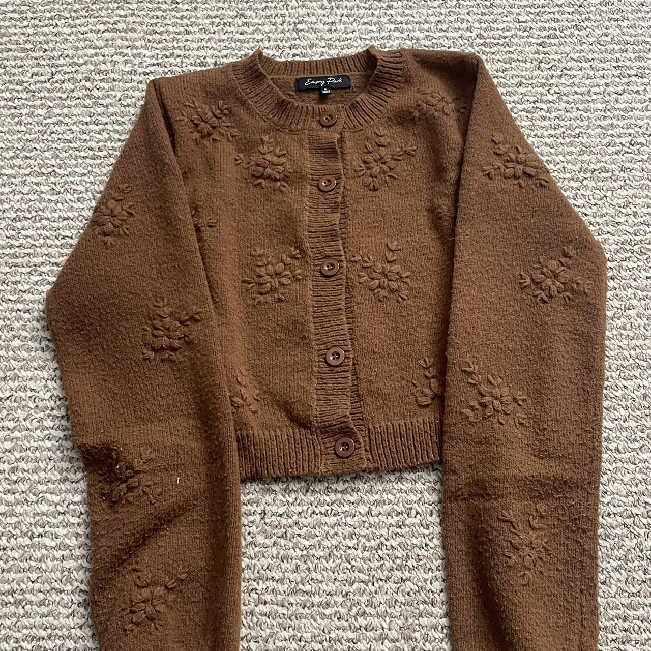 Cottage Core Cardigan brand: Emory Park (originally... - Depop