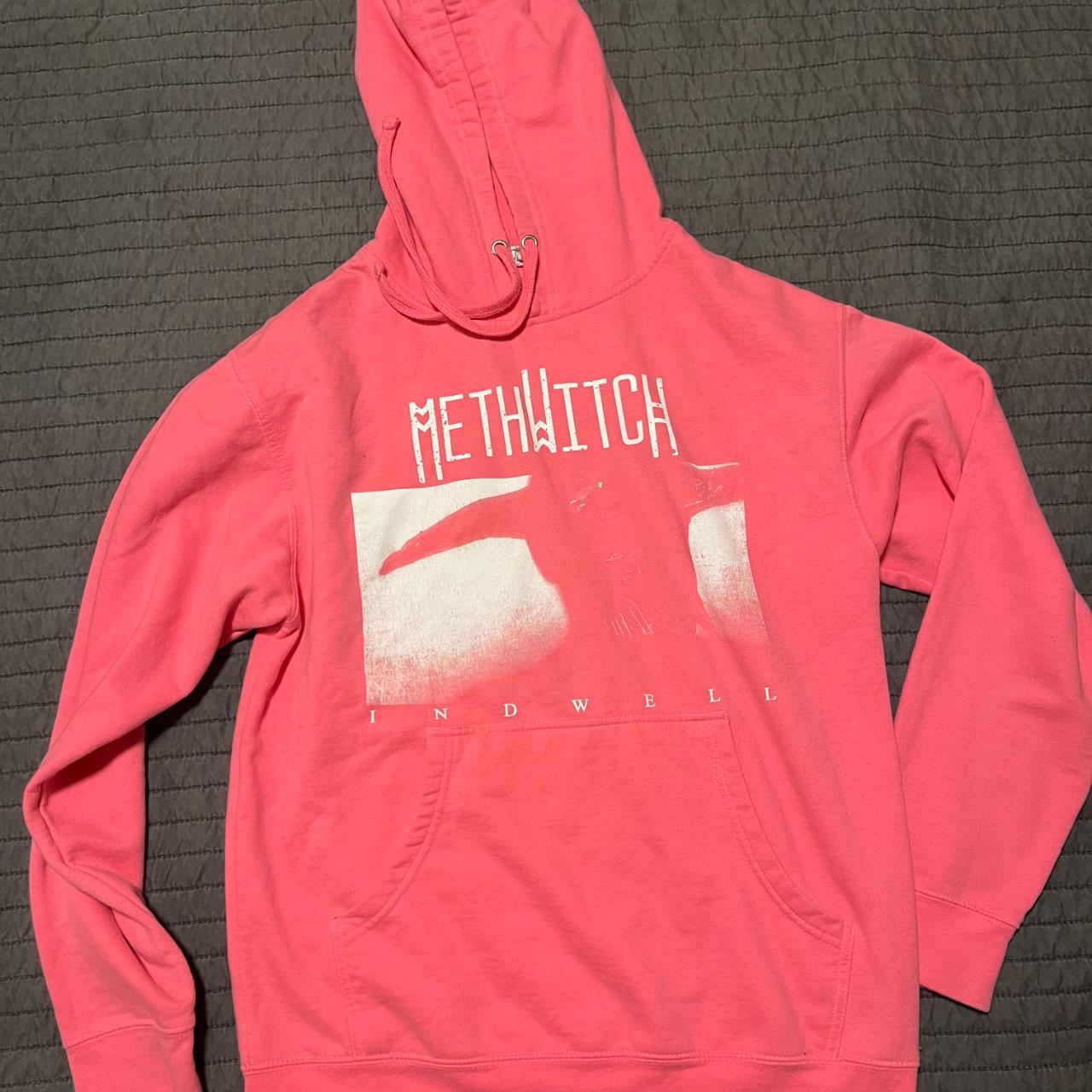 Methwitch pink hoodie - Depop