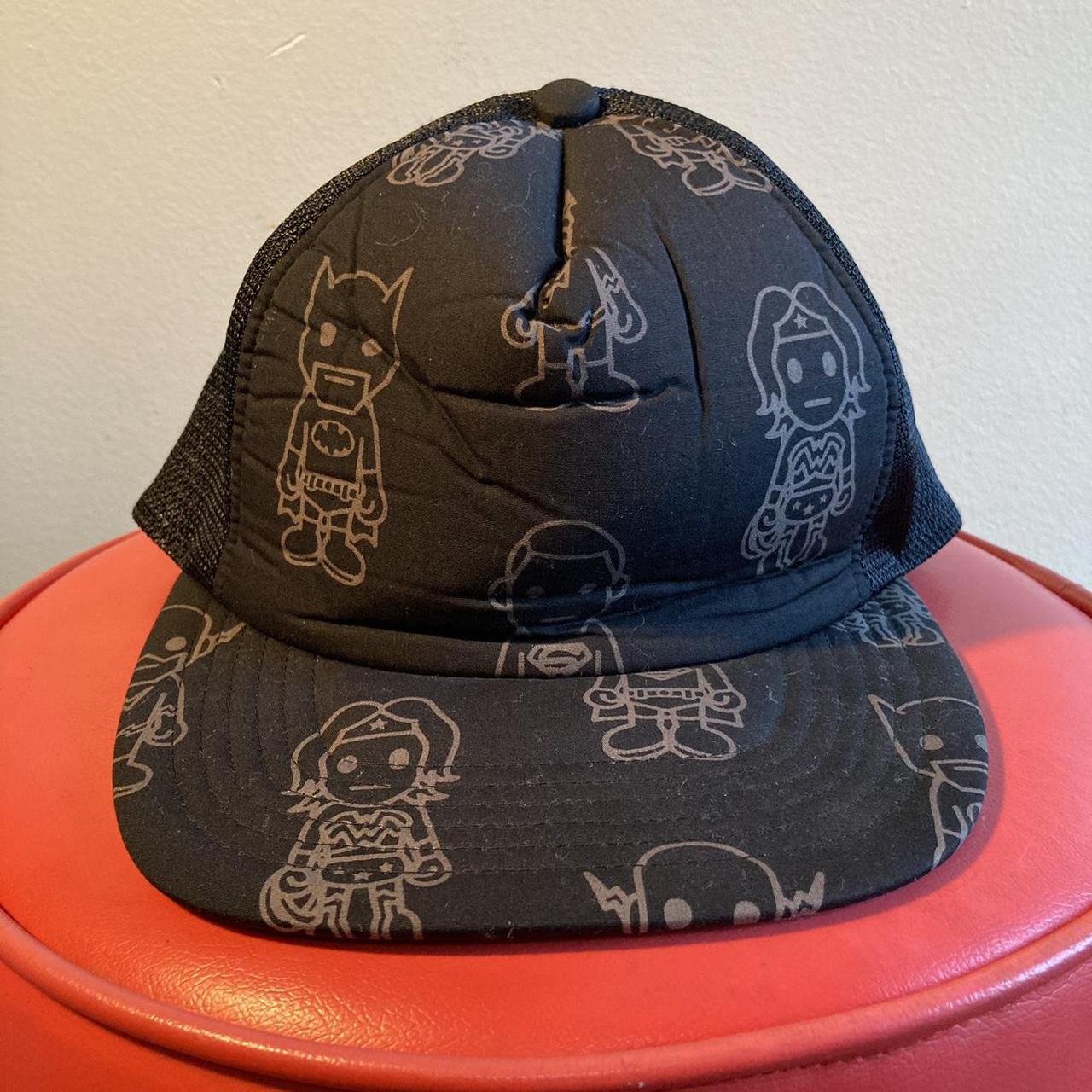 bape x dc hat adjustable size 9/10 can be... - Depop