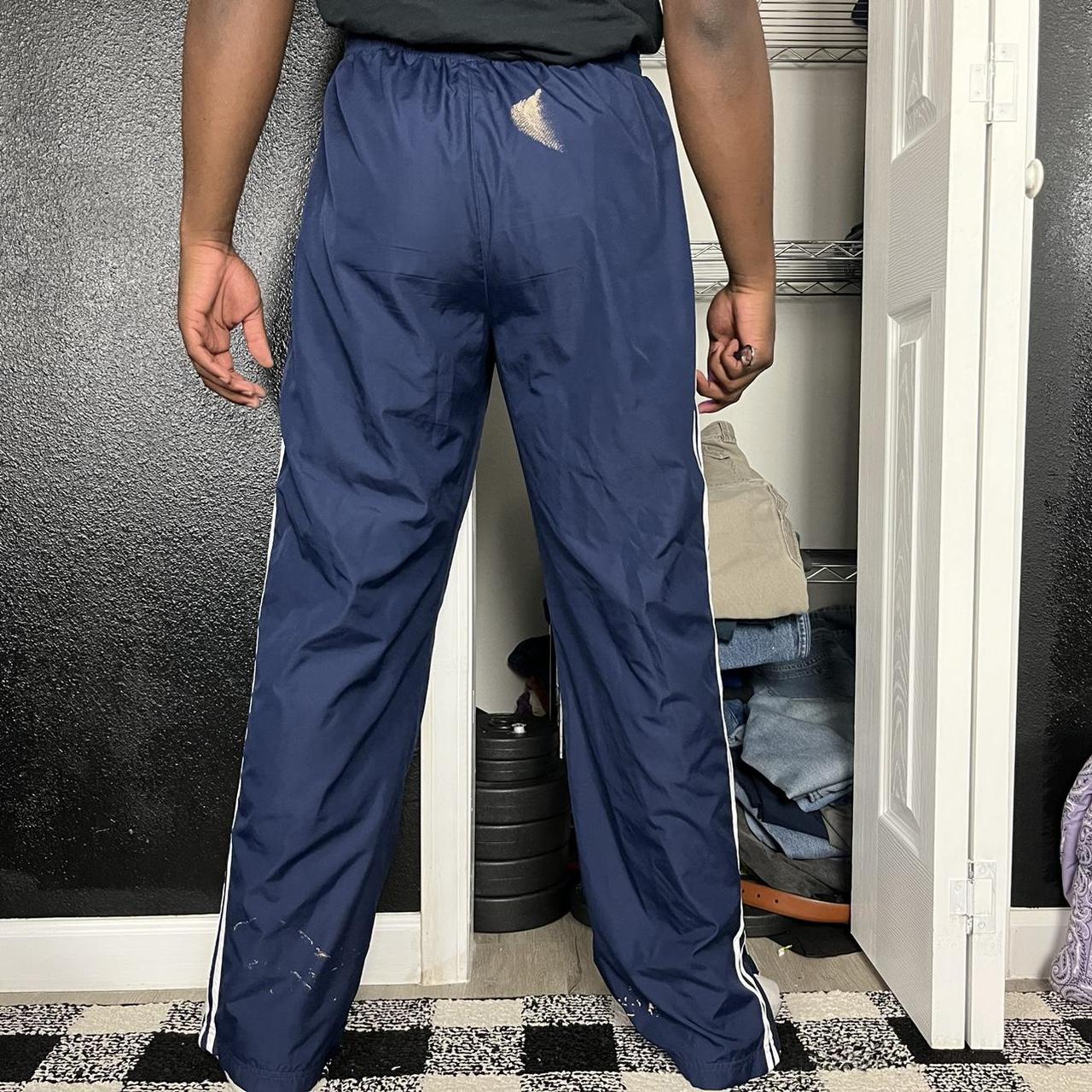 Adidas track pants paint stains as seen 2 - Depop