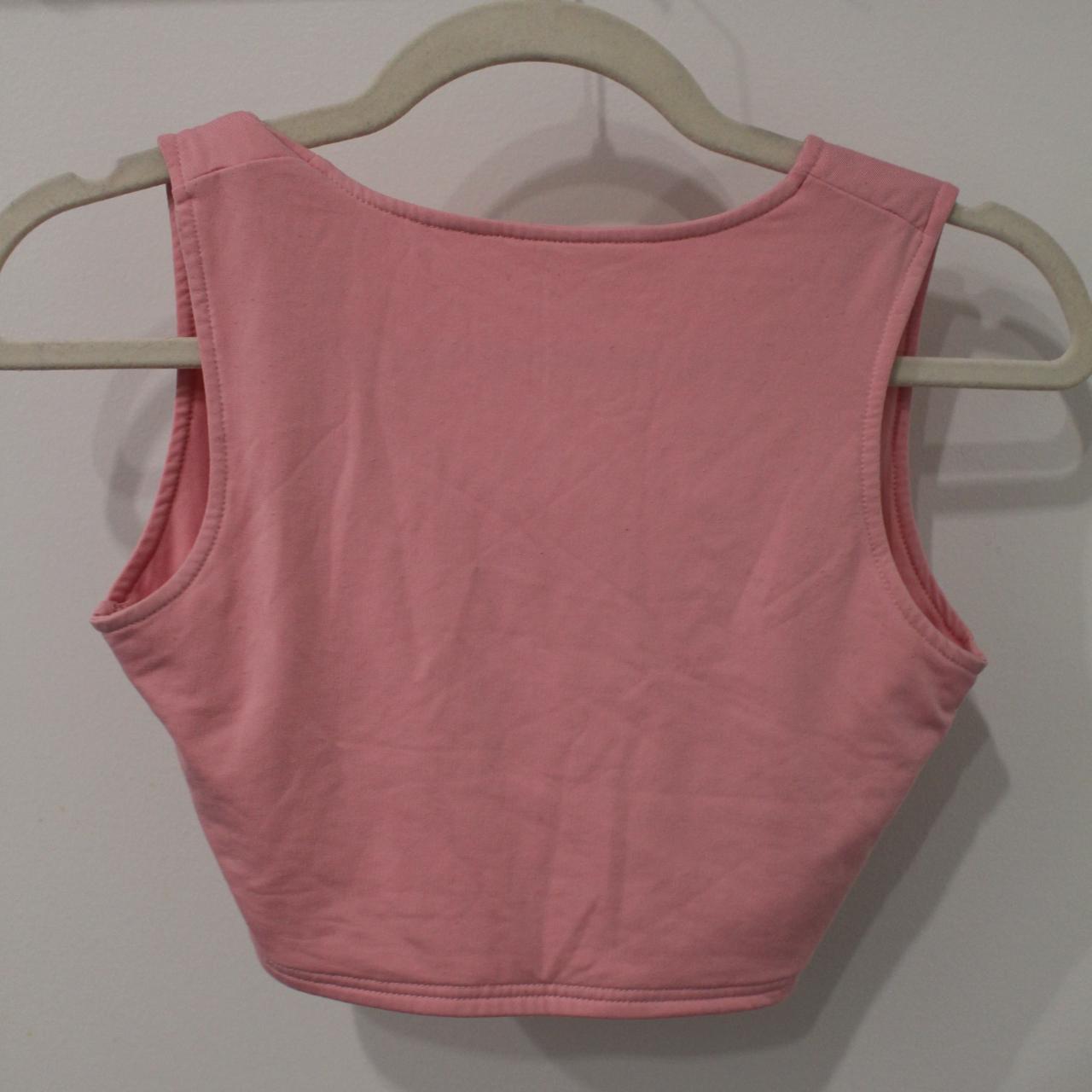 small crop top going out top, super buttery and soft... - Depop