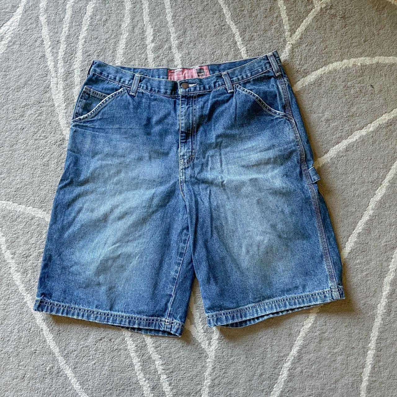 Mossimo Men's Blue Shorts | Depop