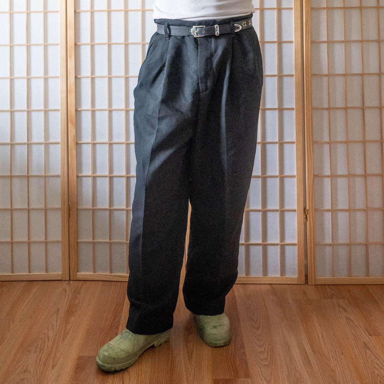 Vintage JNCO Wide Leg Baggy Jeans Pleated Pants -... - Depop