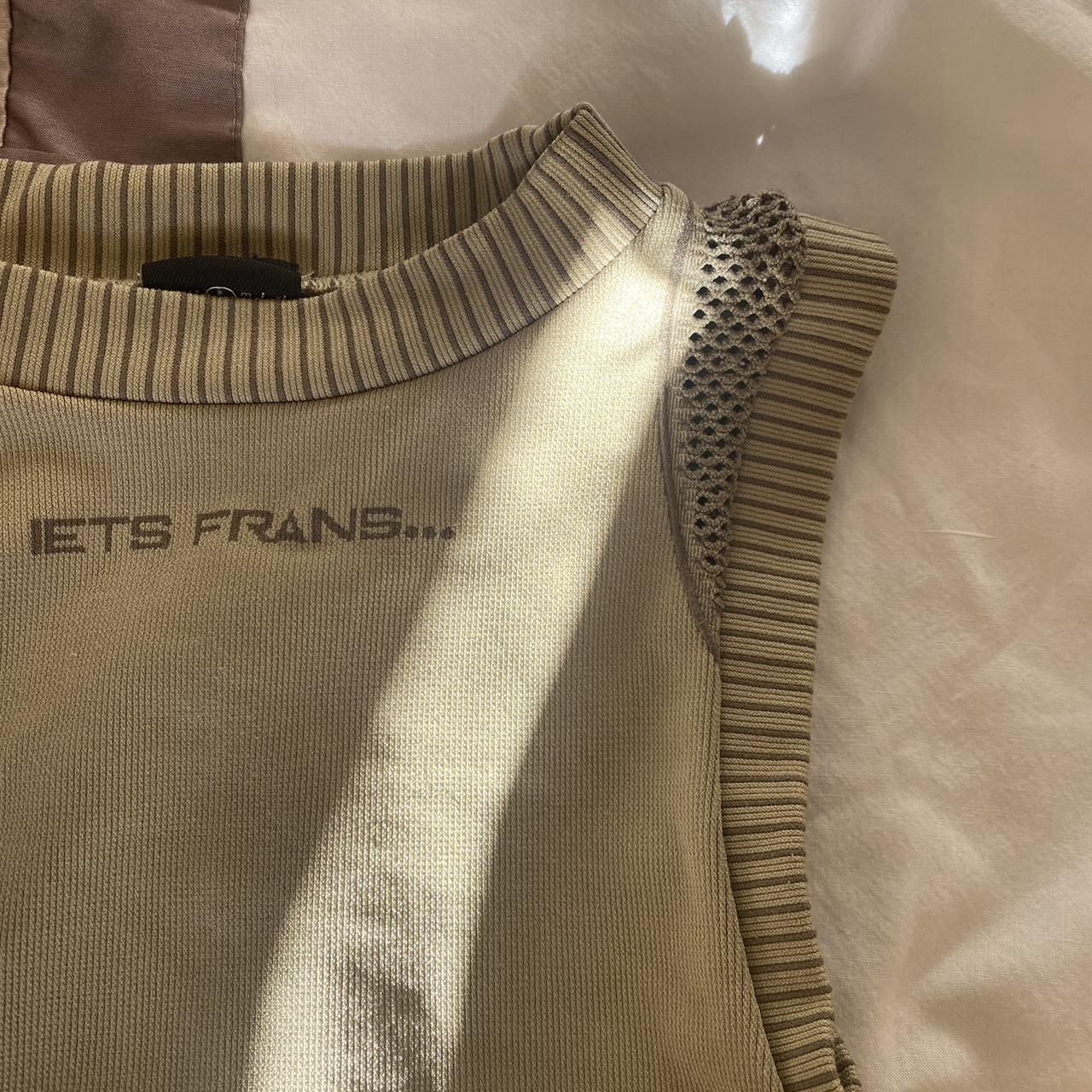 LES FRANS CROP TOP bought for £30 💚 - Depop