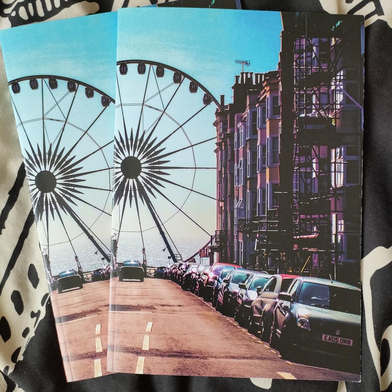 Brighton Wheel A5 50 Page Lined Notebook. Produced... - Depop