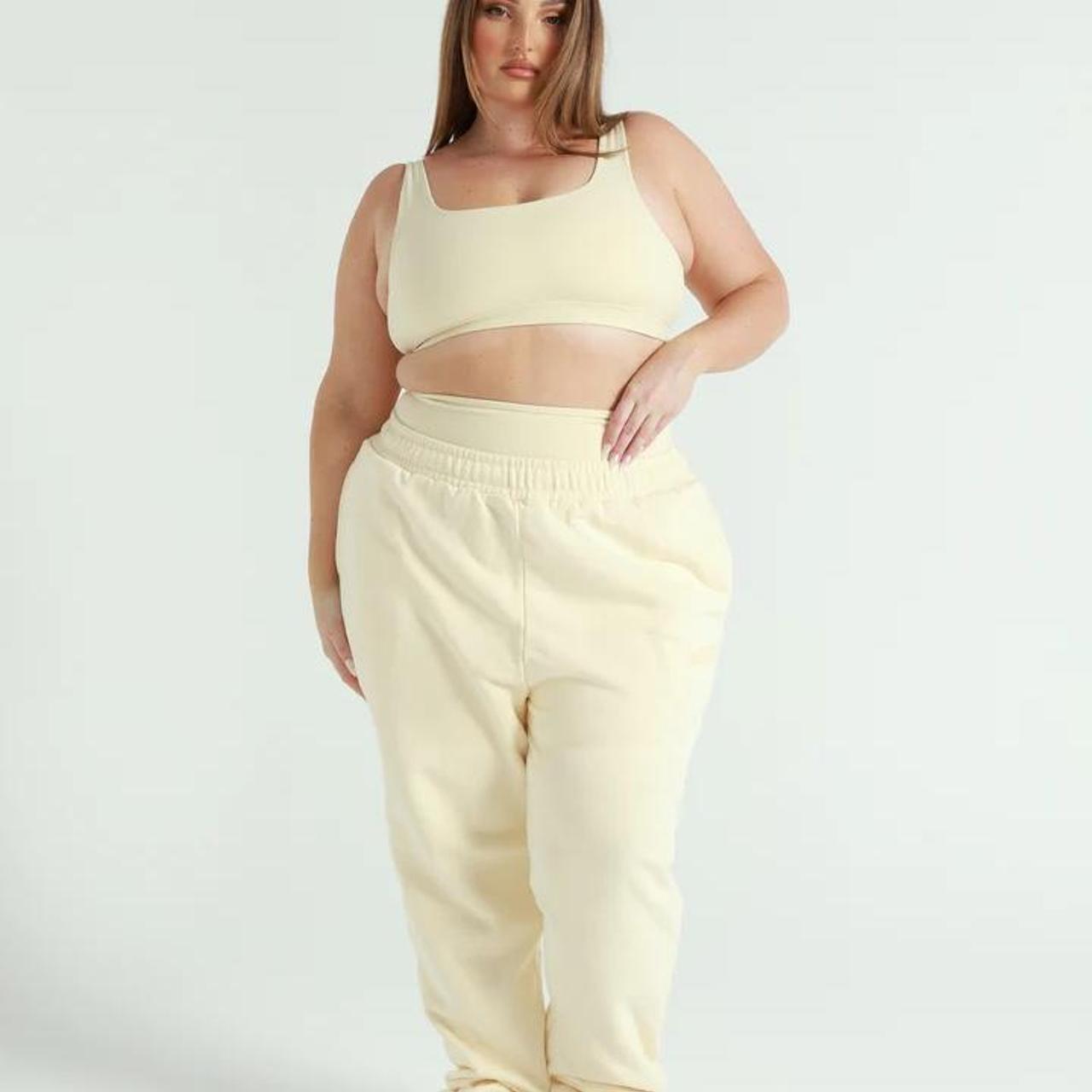 REMMIE BY RILEY TRACKIES 4XL Buttercream Brand new... - Depop
