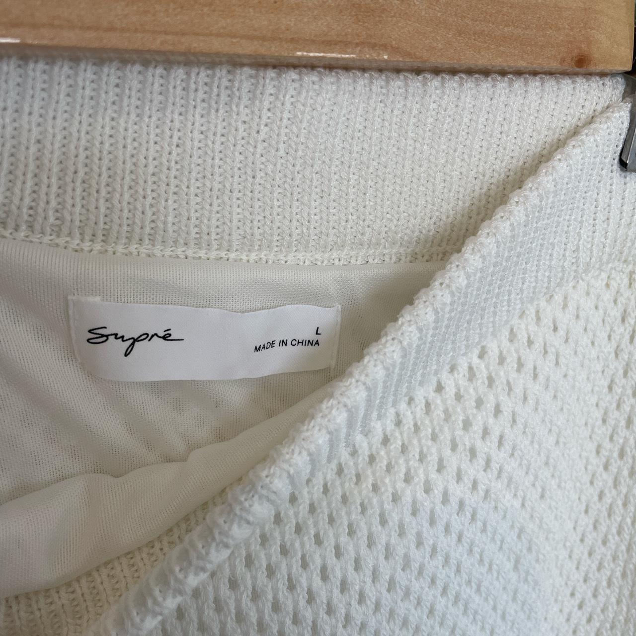 BRAND NEW SUPRE KNITTED MAXI SKIRT SIZE L NO TAGS - Depop