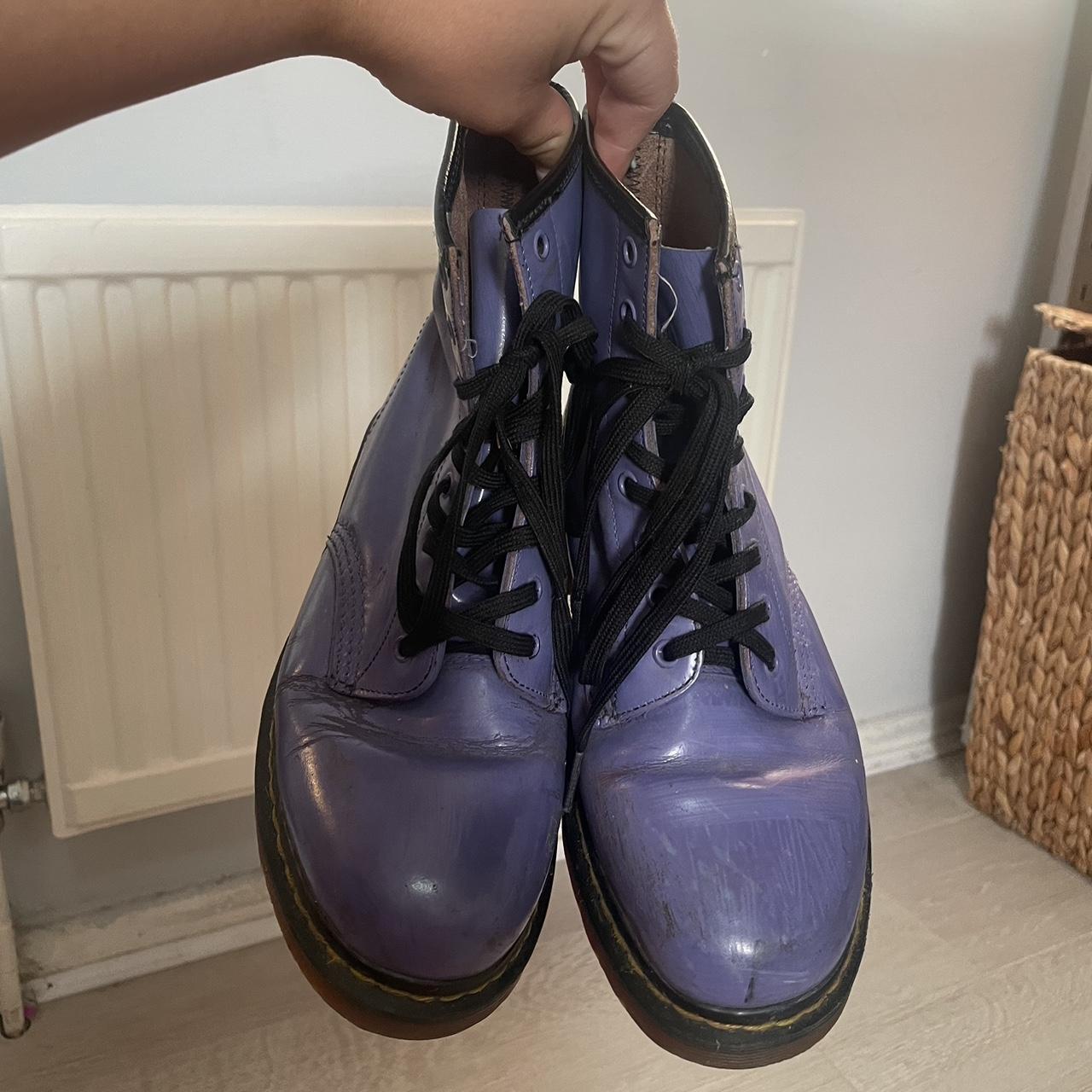 Old school purple doc martens! Perfect for... - Depop