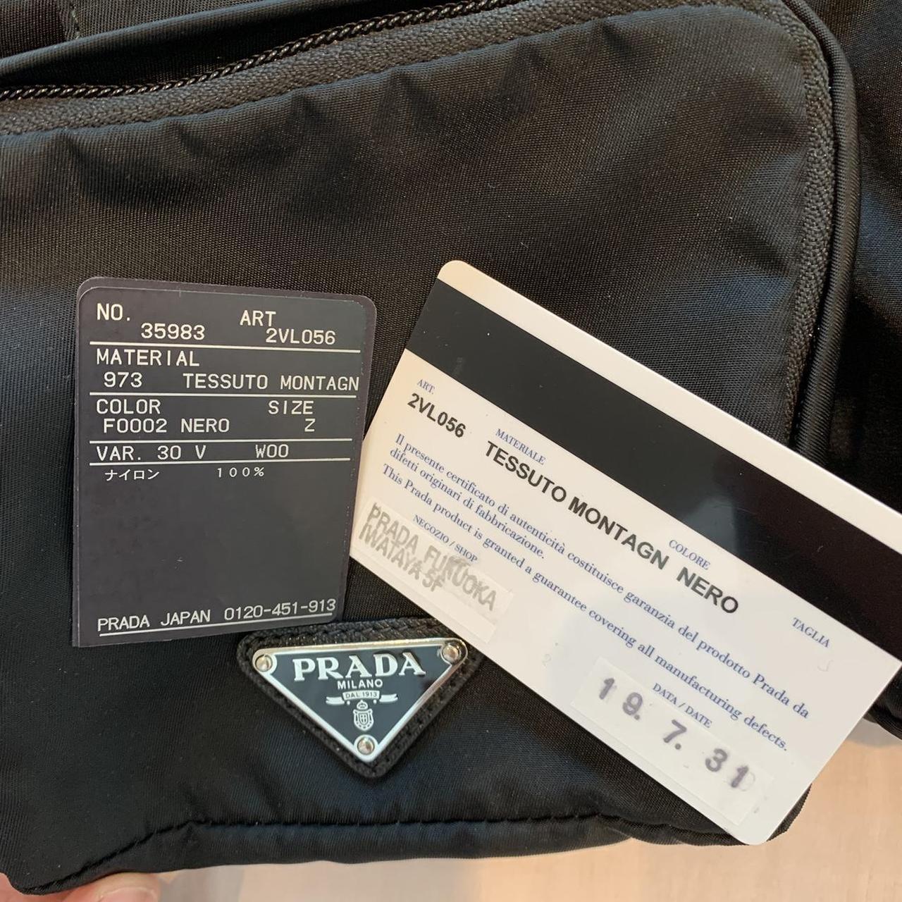 *RESERVED* Prada Nylon Belt Bag Black Comes with tag... - Depop