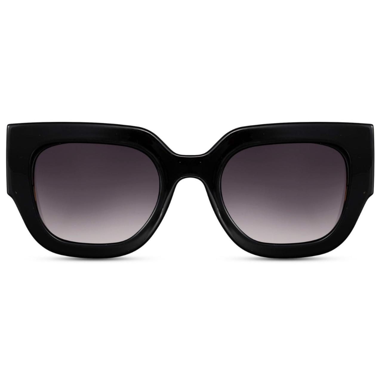 Circular Square Black Sunglasses Women New Retro Depop