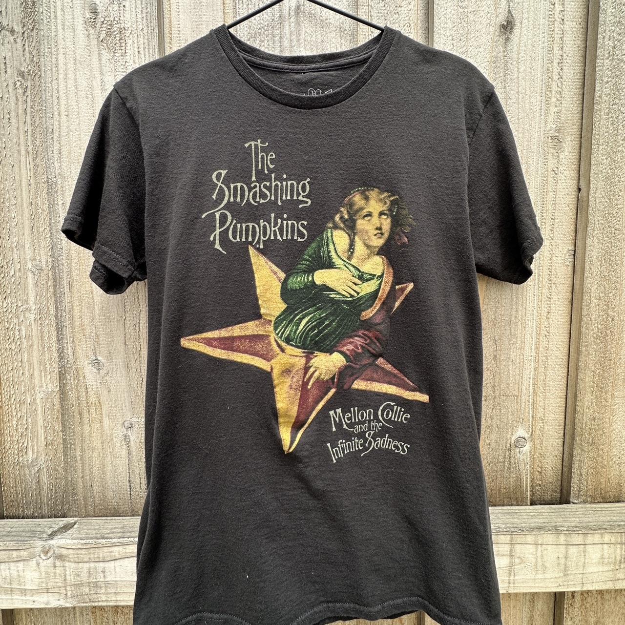 Smashing pumpkins Tee 8/10 vintage... - Depop
