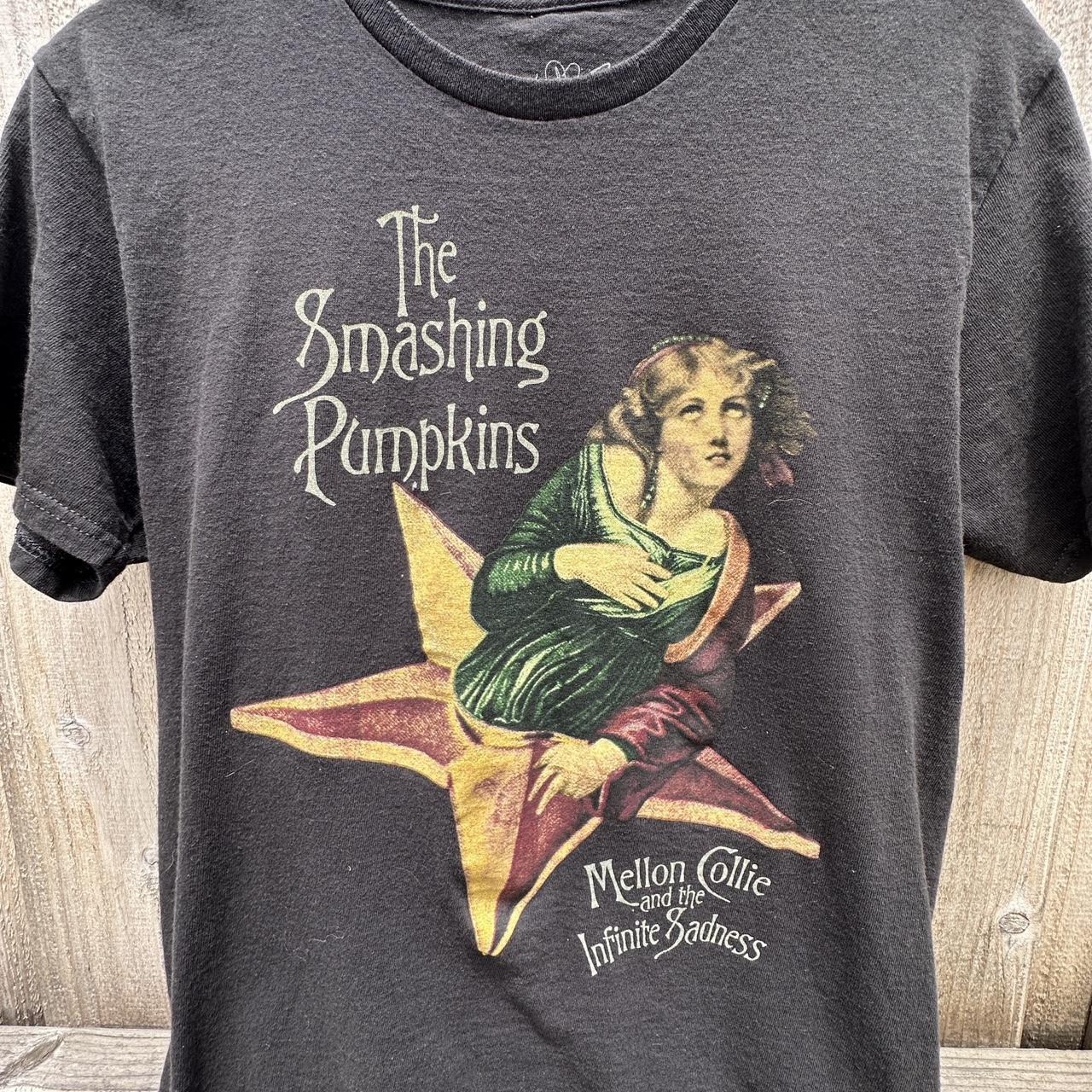 Smashing pumpkins Tee 8/10 vintage... - Depop