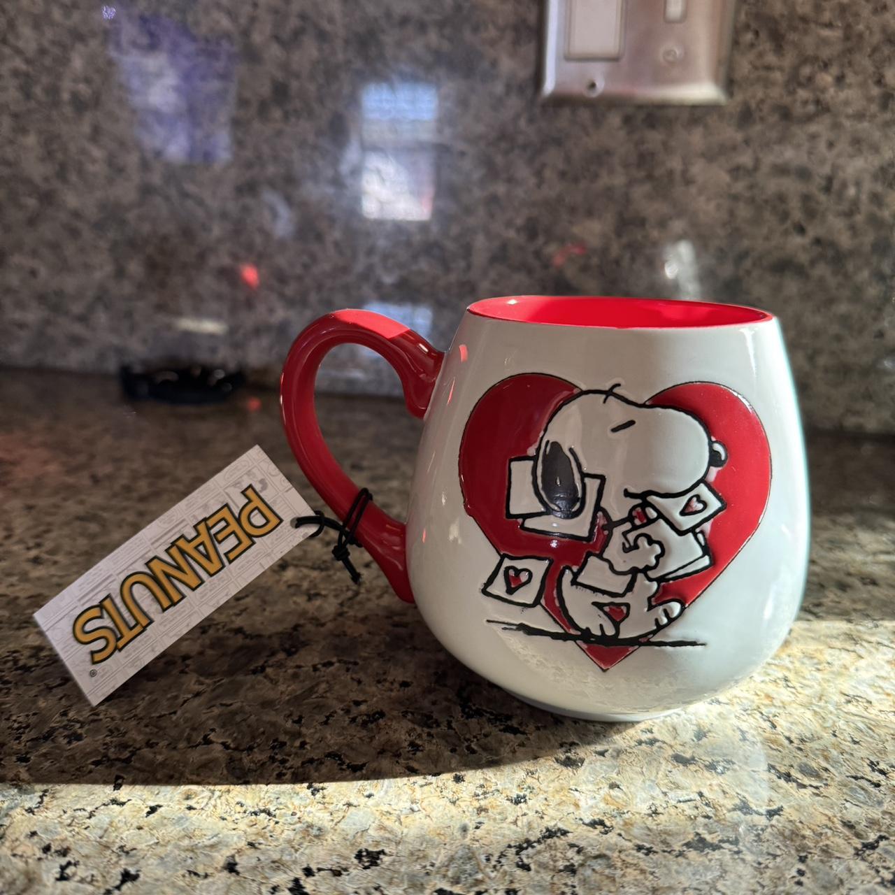 Peanuts Snoopy Valentines Mug! Brand new and... - Depop