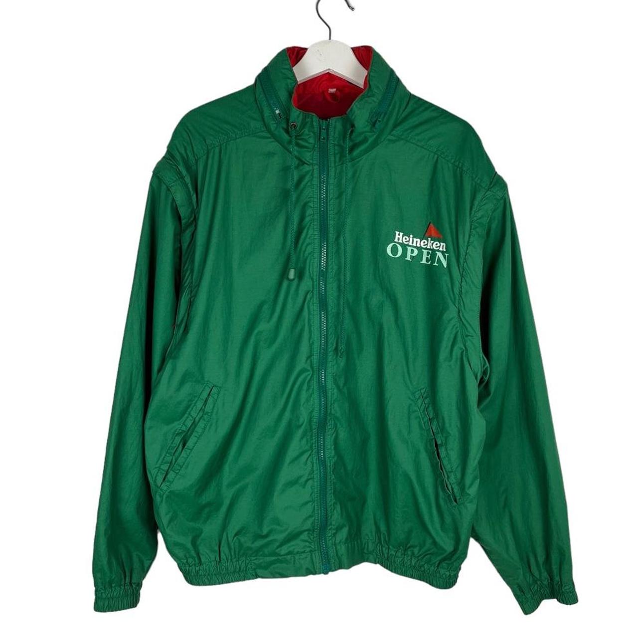 Vintage Heineken Open Jacket Rare Heineken open... - Depop