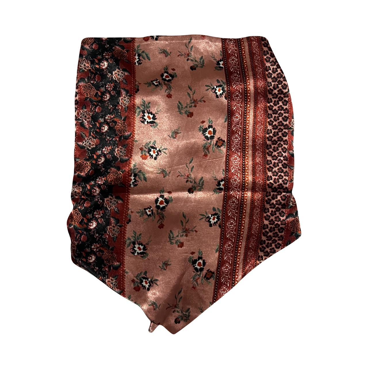 triangle tube top with bow on back #croptop #bow... - Depop