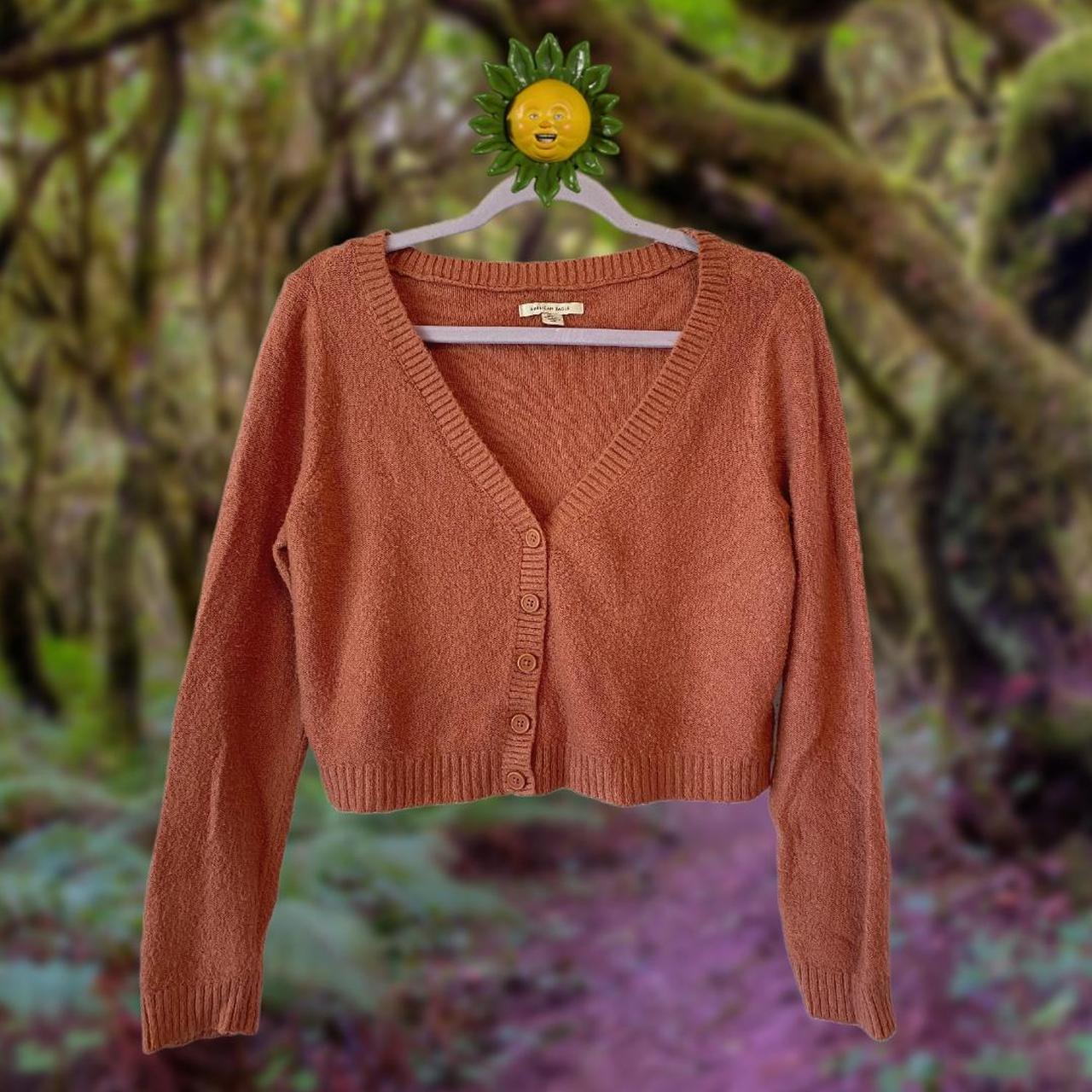 super cute cropped sweater tagged size M - Depop