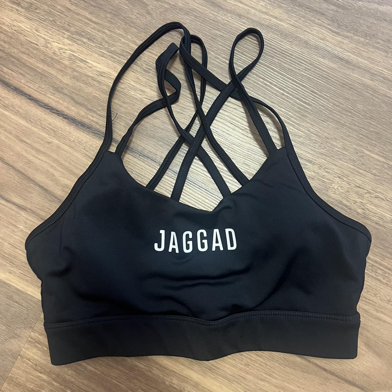 Jaggad plain black sports bra🖤 Size S Perfect... - Depop