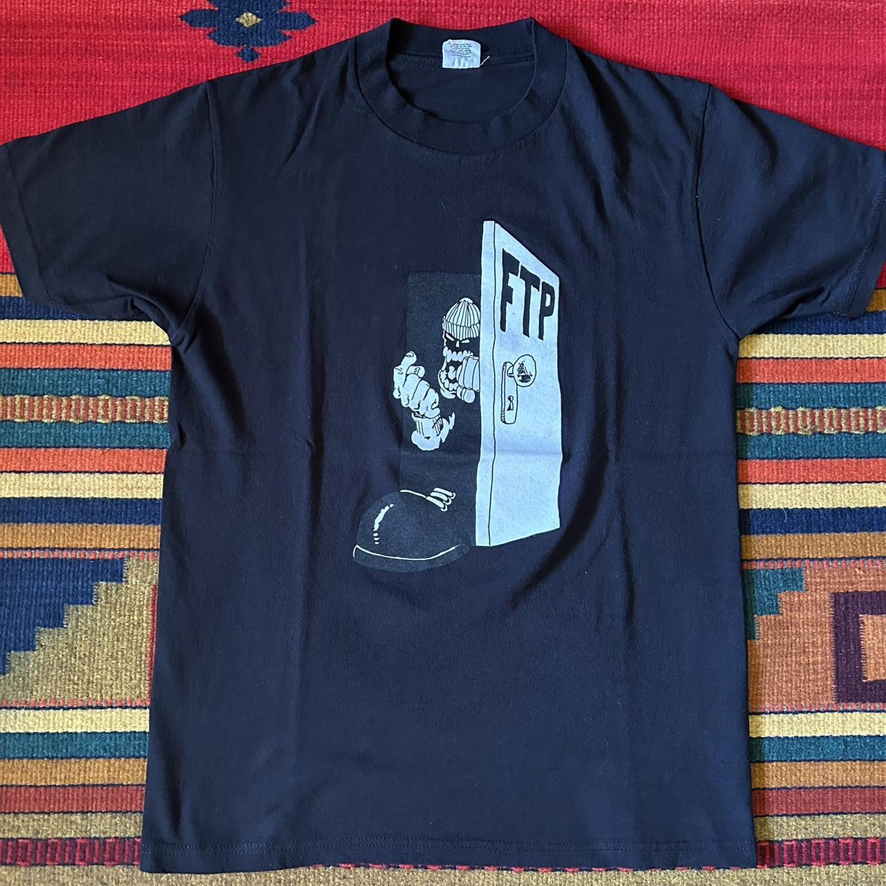 FTP Door Tee Worn a couple of times No back print... - Depop