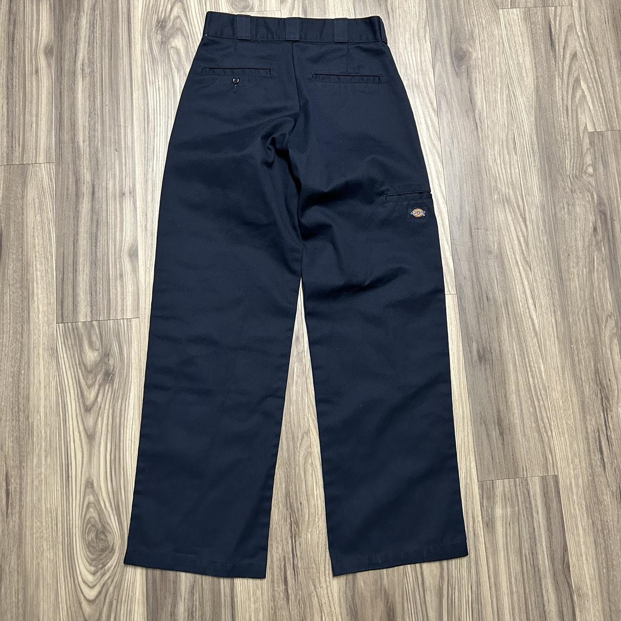 Navy Dickies Loose Fit Double Knee Pants Size Depop