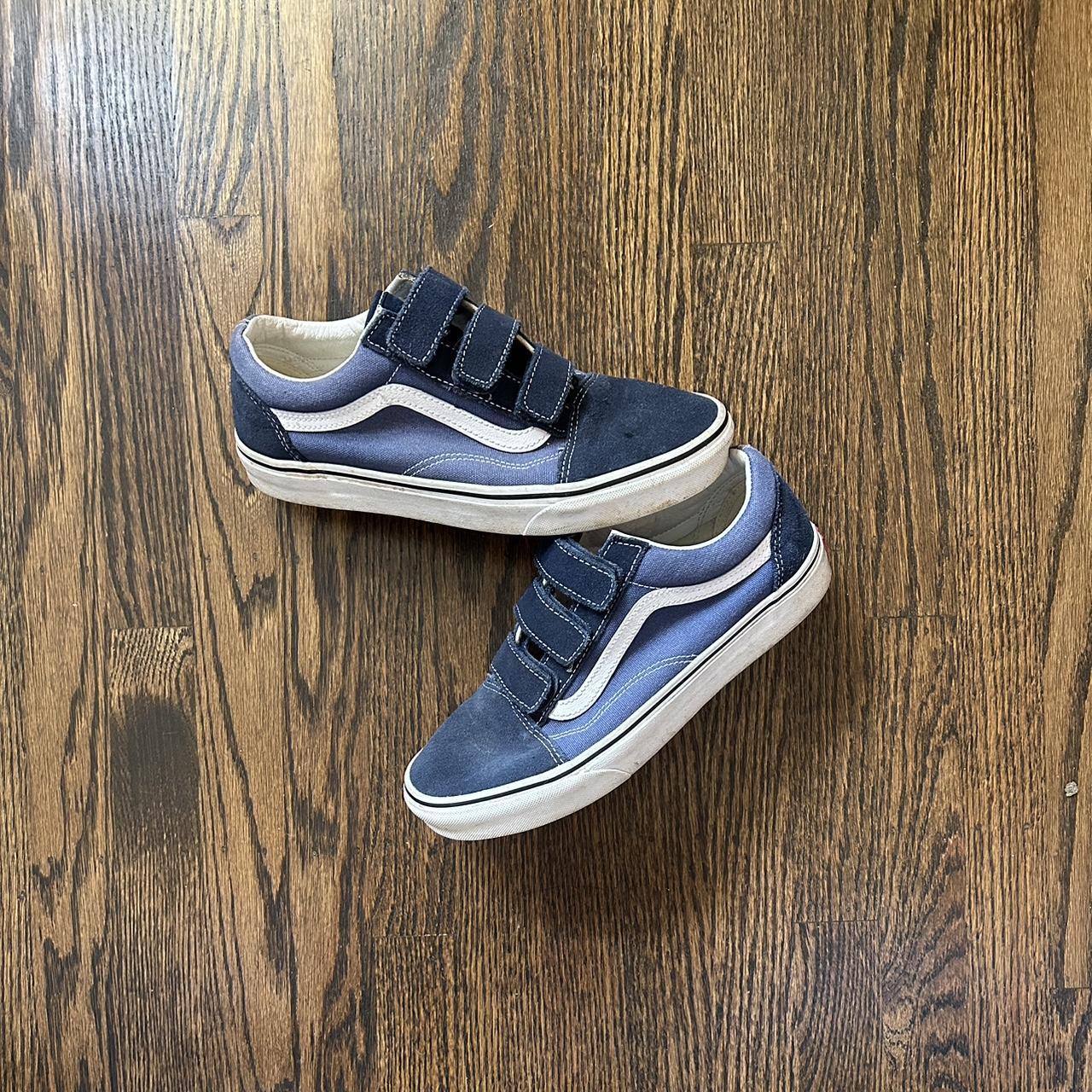 velcro Vans In good condition, still has lots of... - Depop
