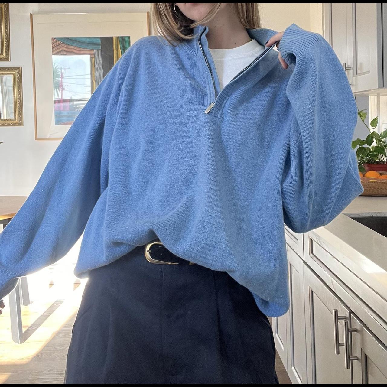 Women's Blue Jumper | Depop