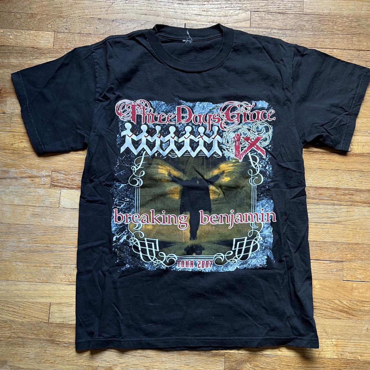 2007 Three Days Grace Breaking Benjamin tour... - Depop