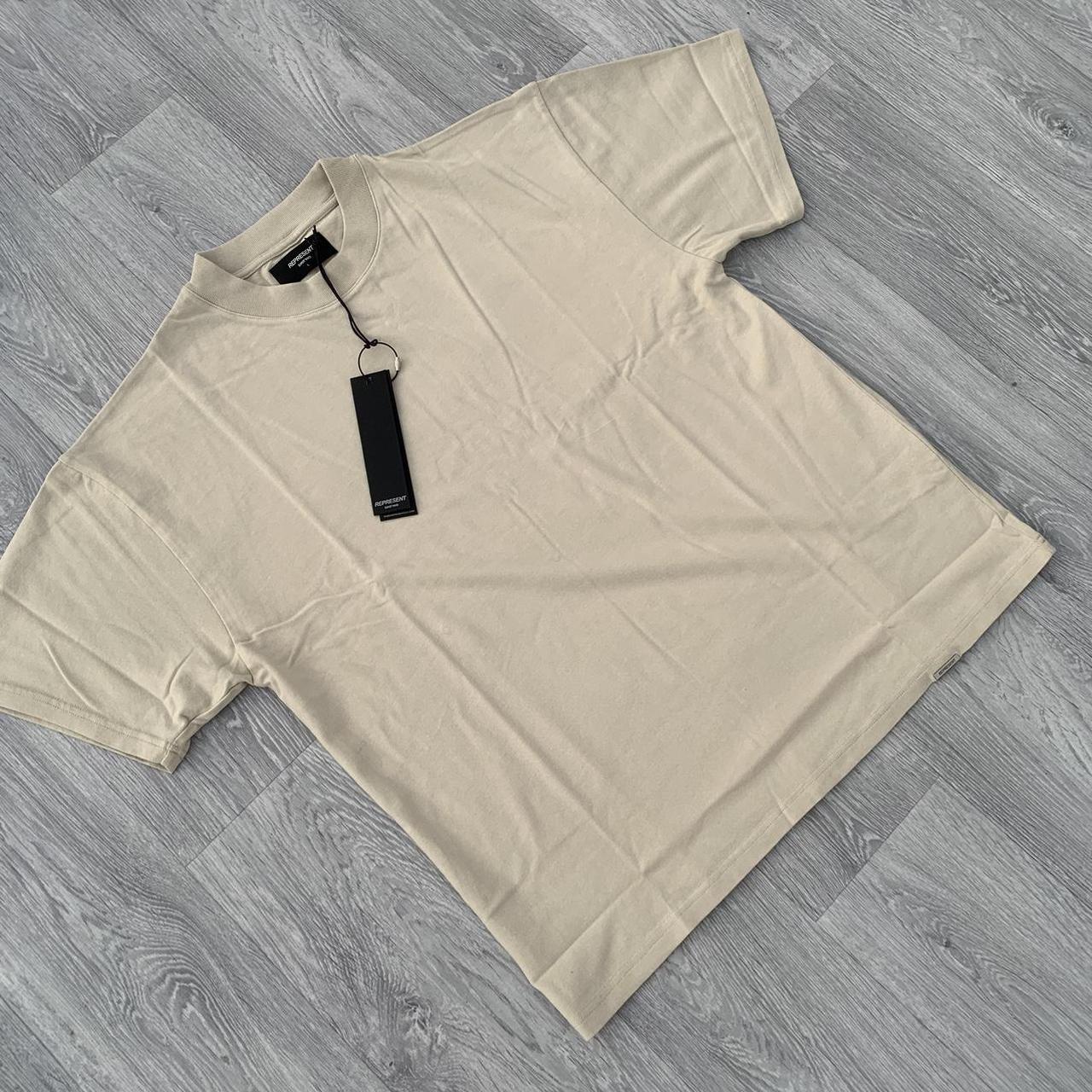 Represent Blank Oversized T-Shirt Top - Vintage... - Depop