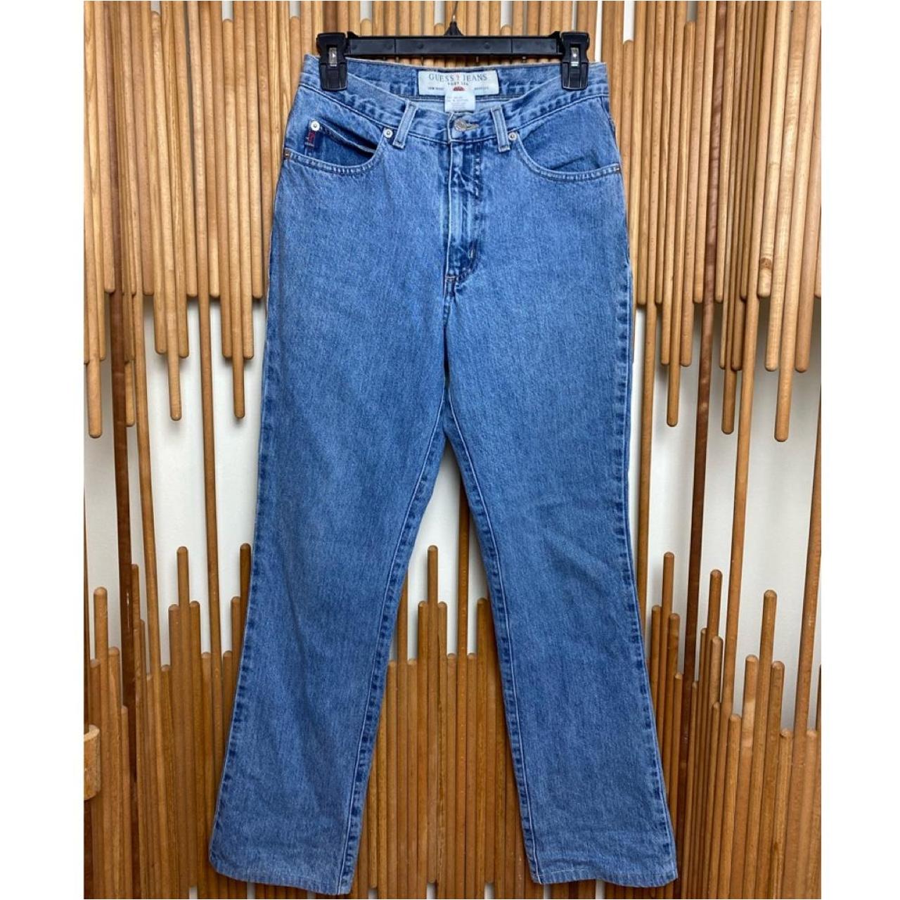 Guess Women's Blue Jeans | Depop