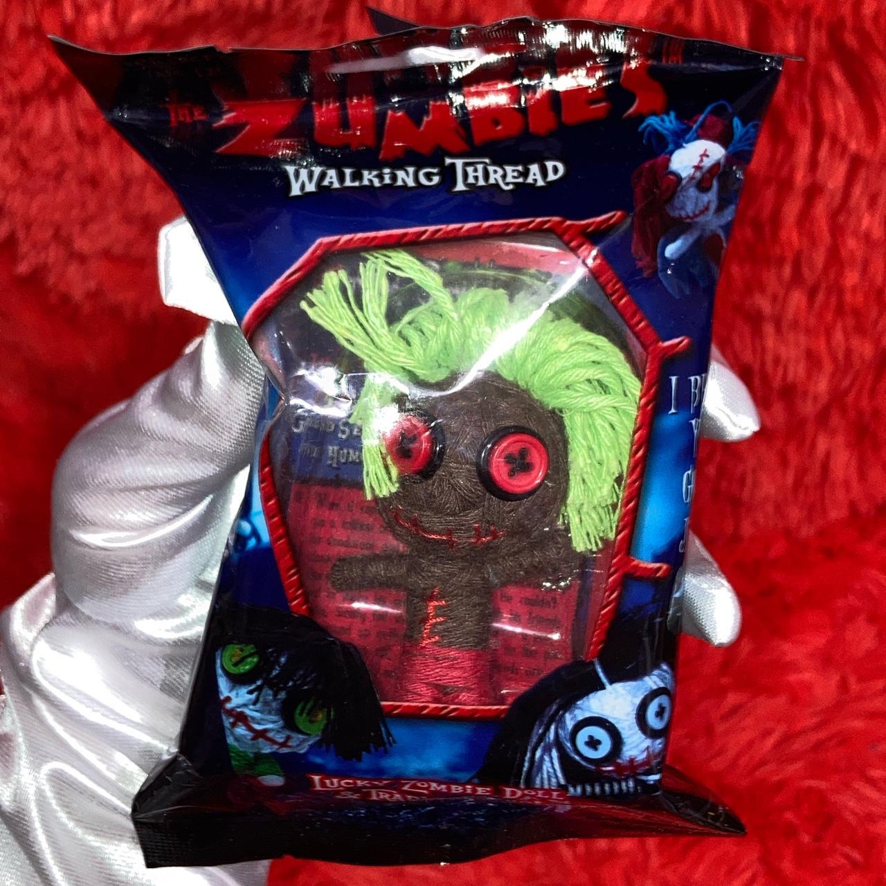 Smitty the zumbie #voodoo #string #doll 🧟‍♂️ red button... - Depop