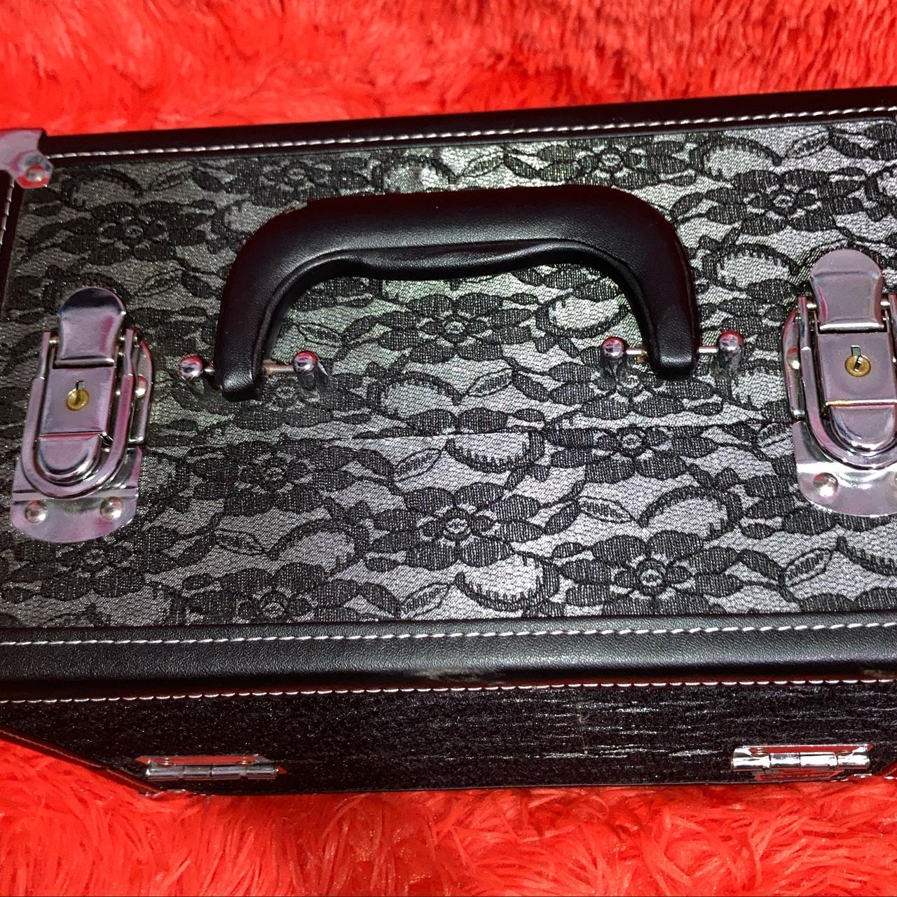 Big black #lace original #caboodle 🖤 folds out to be... - Depop