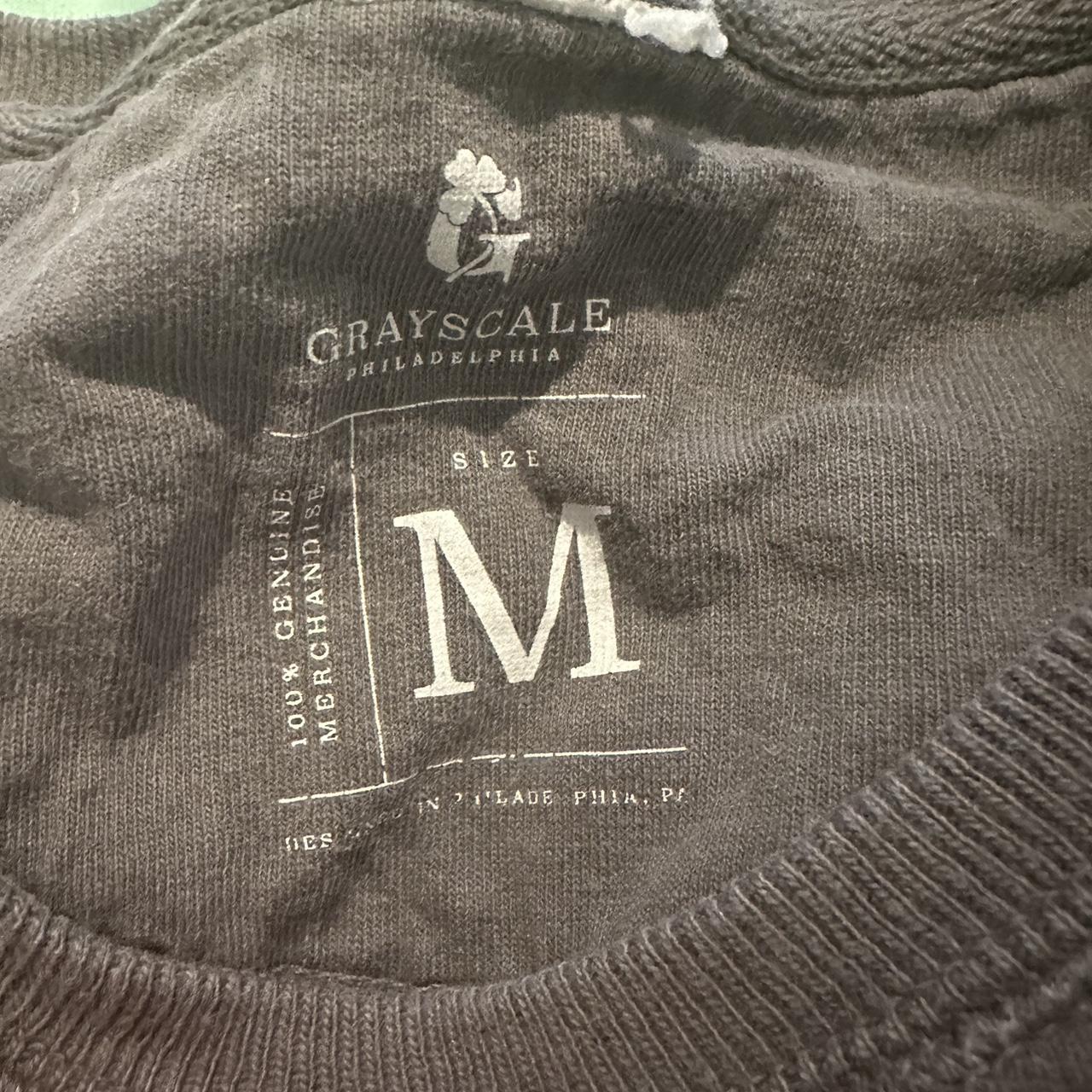 Grayscale Band Nella Vita Crewneck Lightly worn, no... - Depop