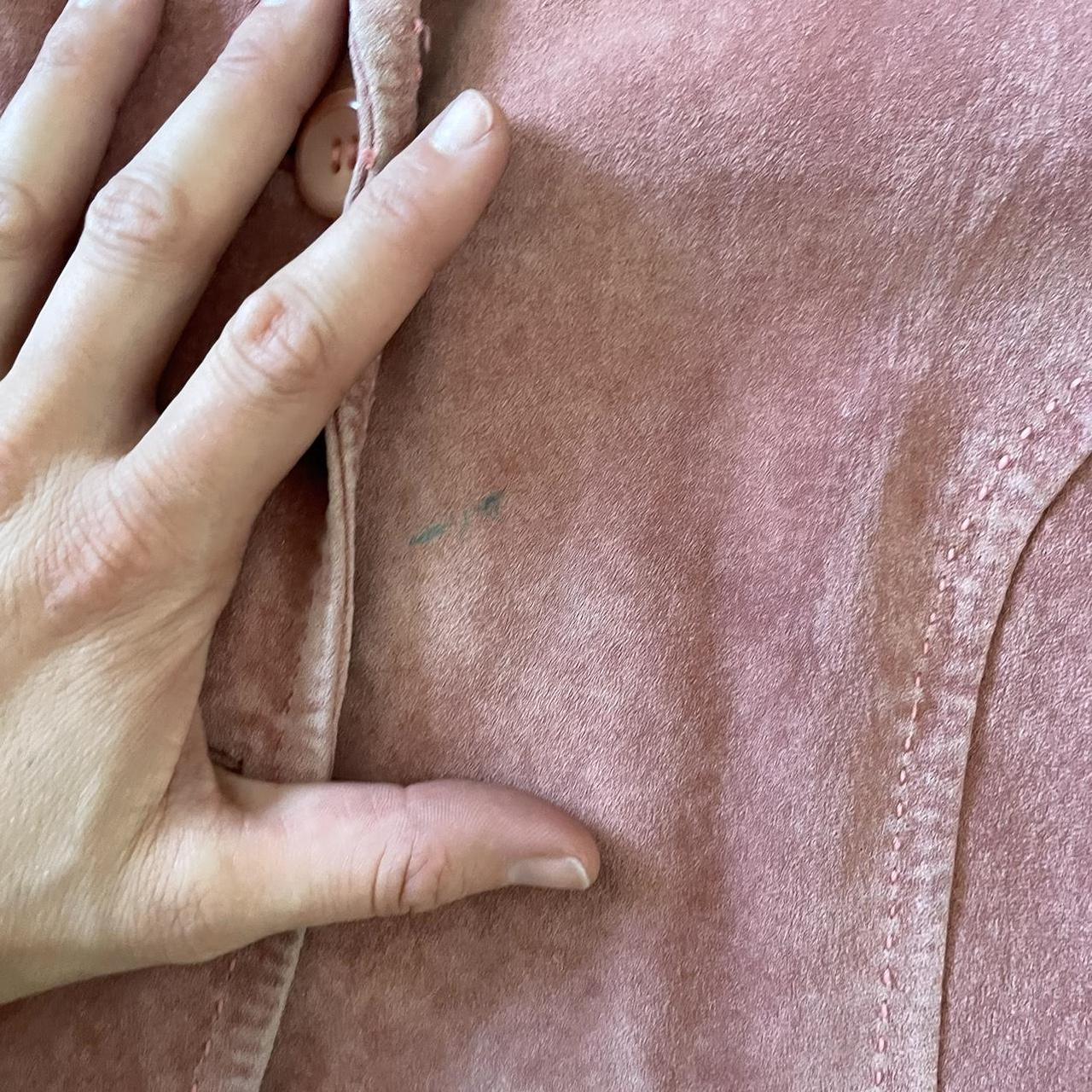 vintage pink suede jacket pendleton pink suede... | Depop