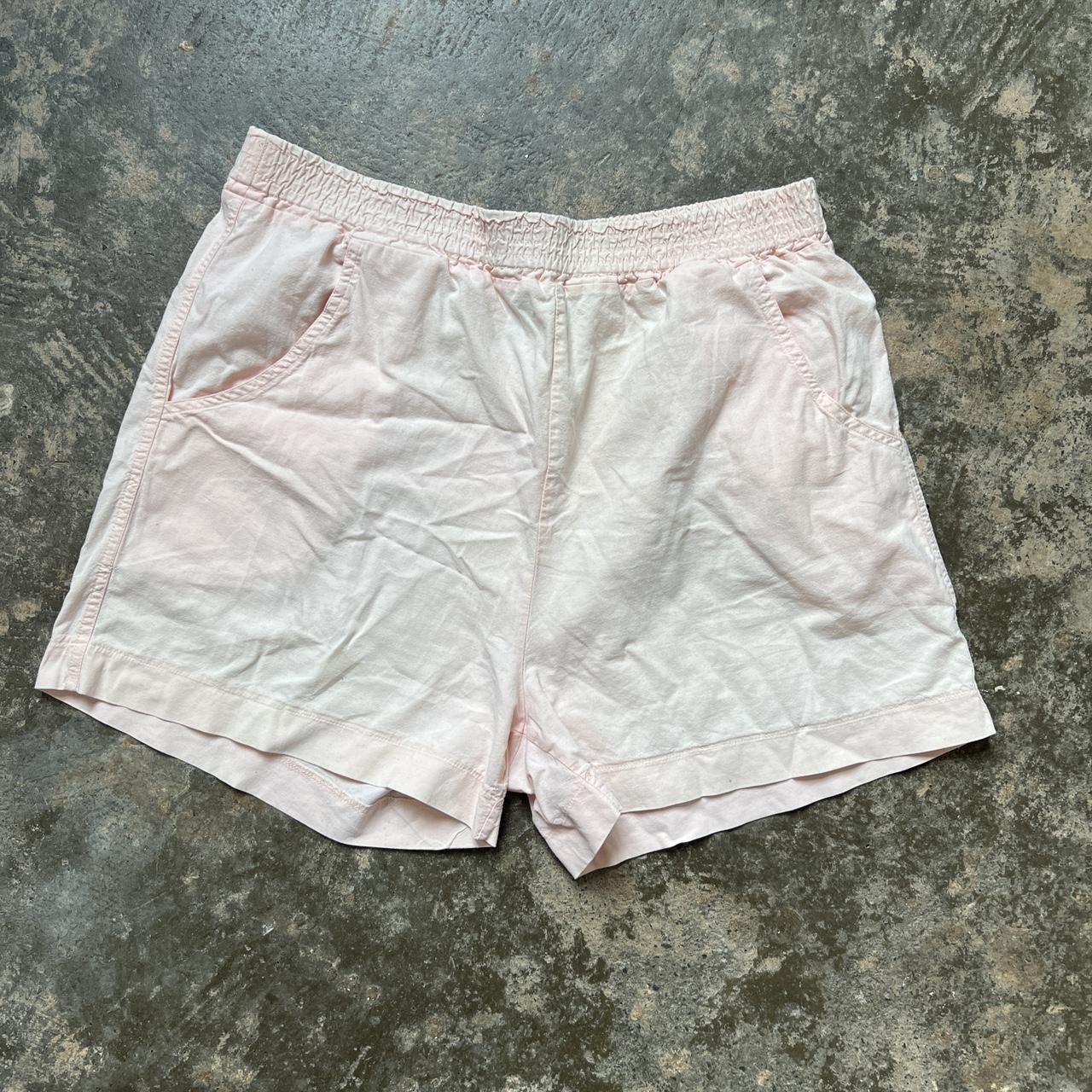 Vintage 80’s super baggy pink shorts. Great... - Depop