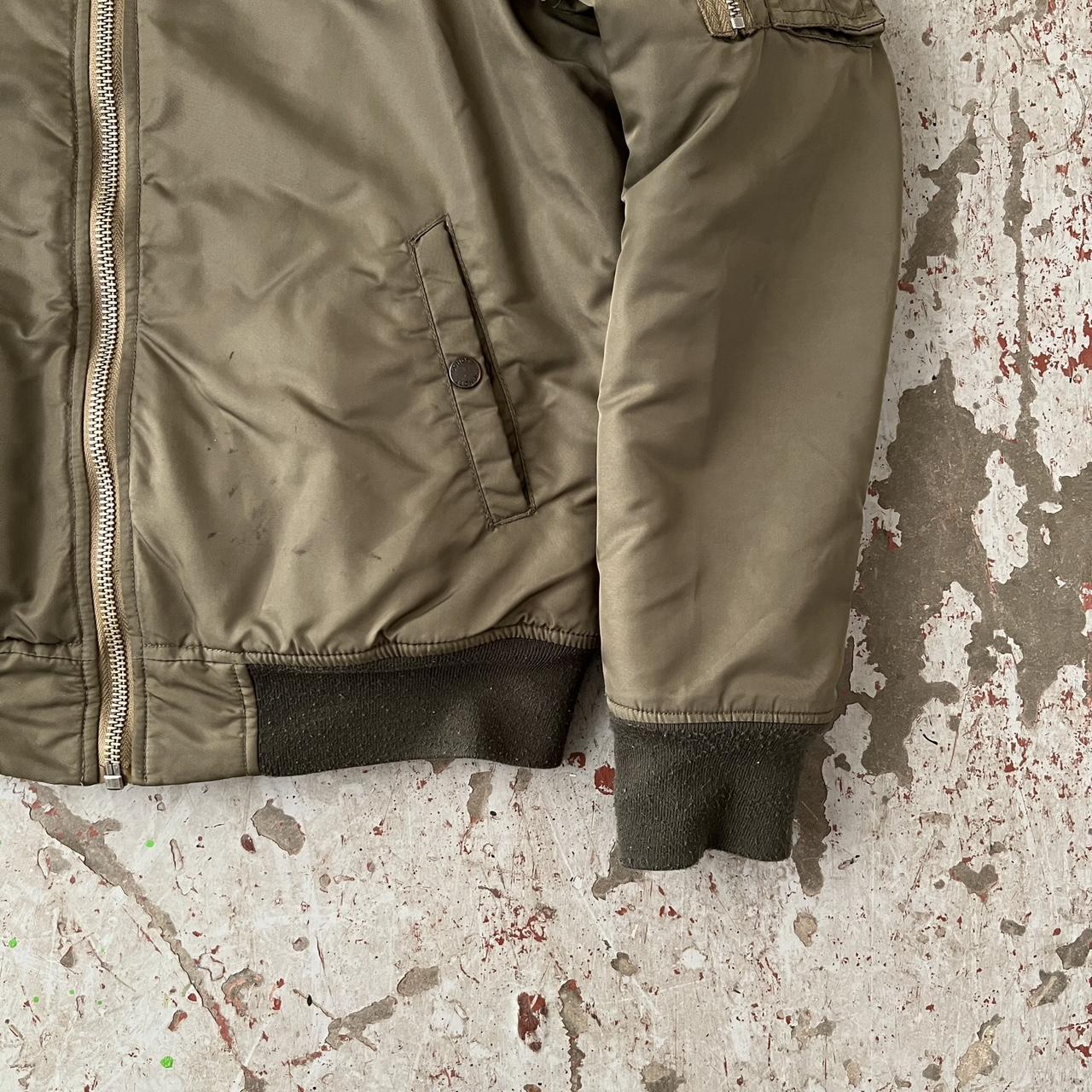 Vintage 90’s/00’s Schott MA-1 bomber jacket. Great... - Depop