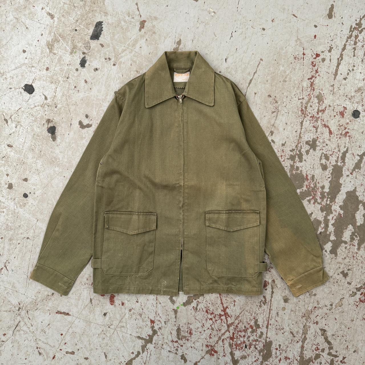 Vintage 50’s/60’s military Inspector jacket. Very... | Depop