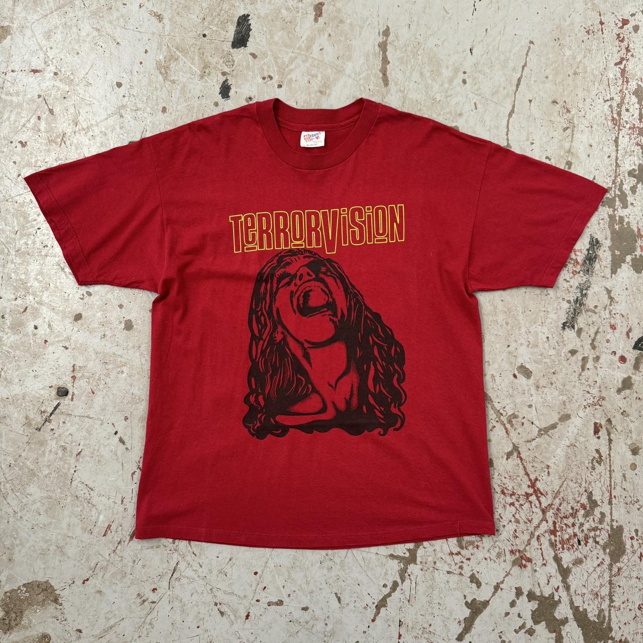 Vintage 90’s/early 2000’s Terrorvision band tshirt.... - Depop