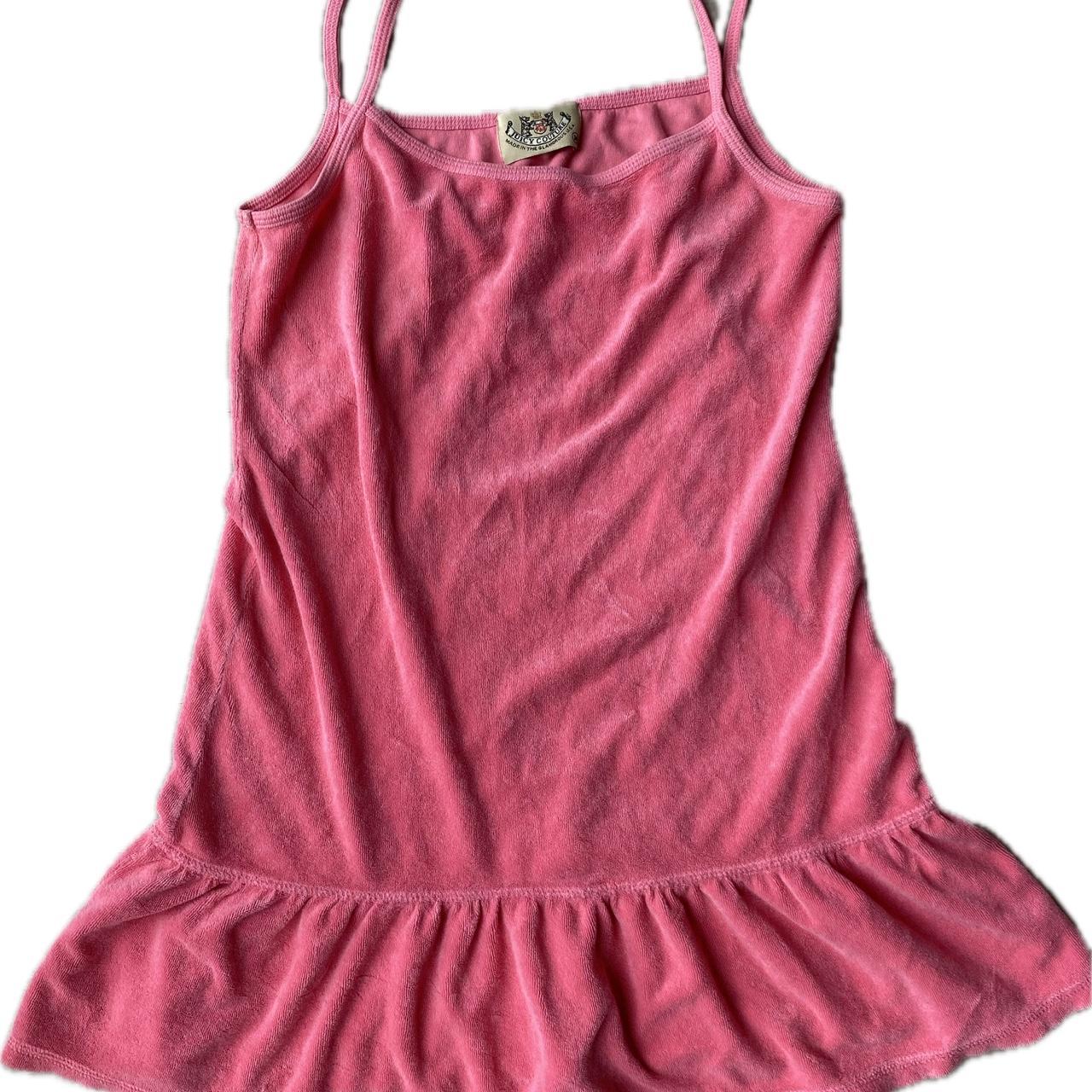 Paris Hilton esque y2k juicy couture pink terry... - Depop