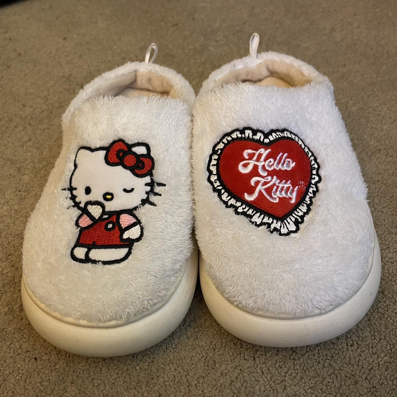 Hello Kitty slippers From forever 21 Worn once Too... - Depop