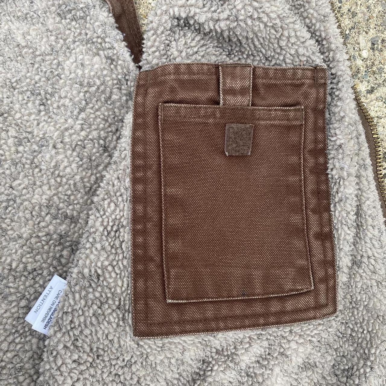 Schmidt Workwear Brown Vest Size: Medium Pit to... - Depop