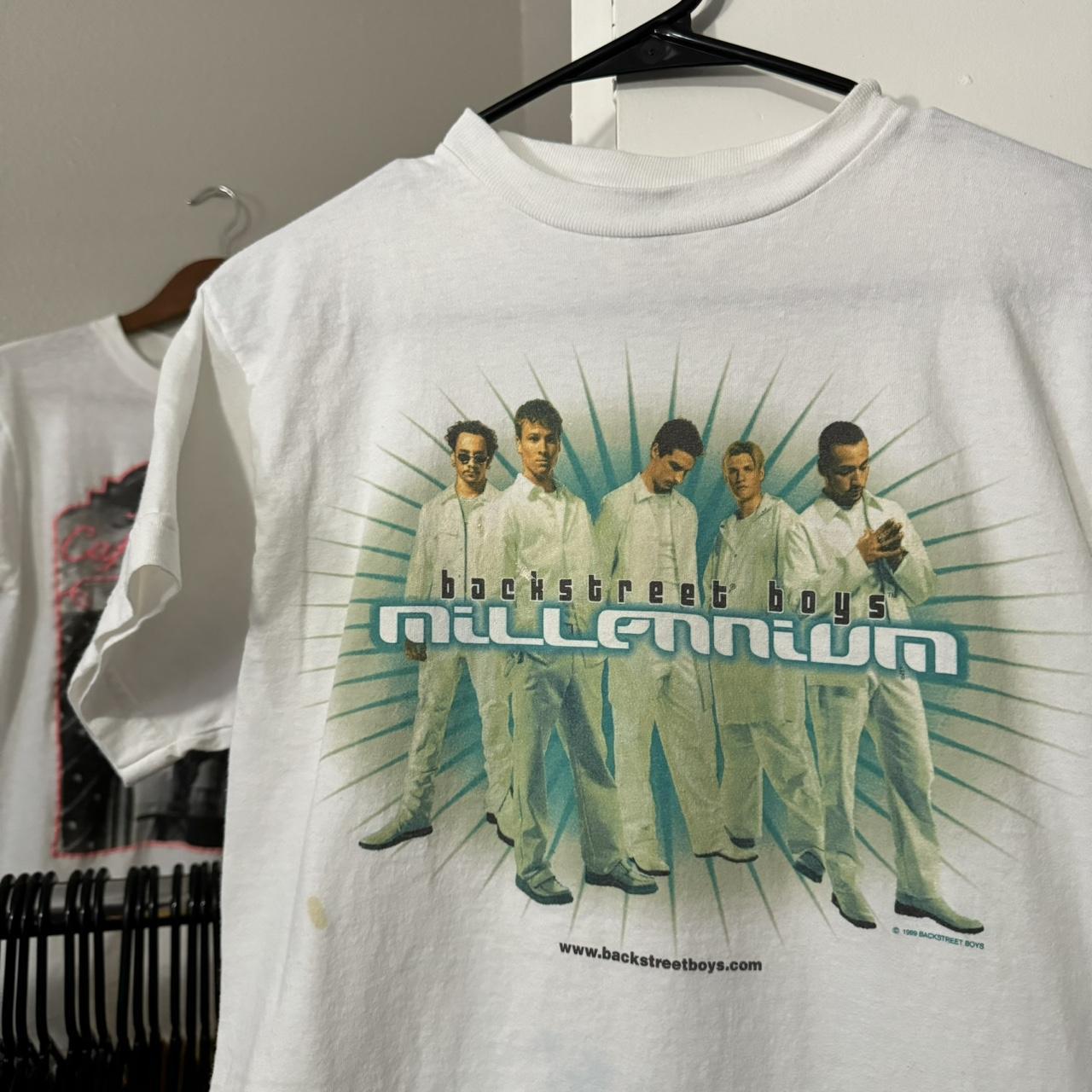 vintage 90s 1999 backstreet boys millennium band... | Depop