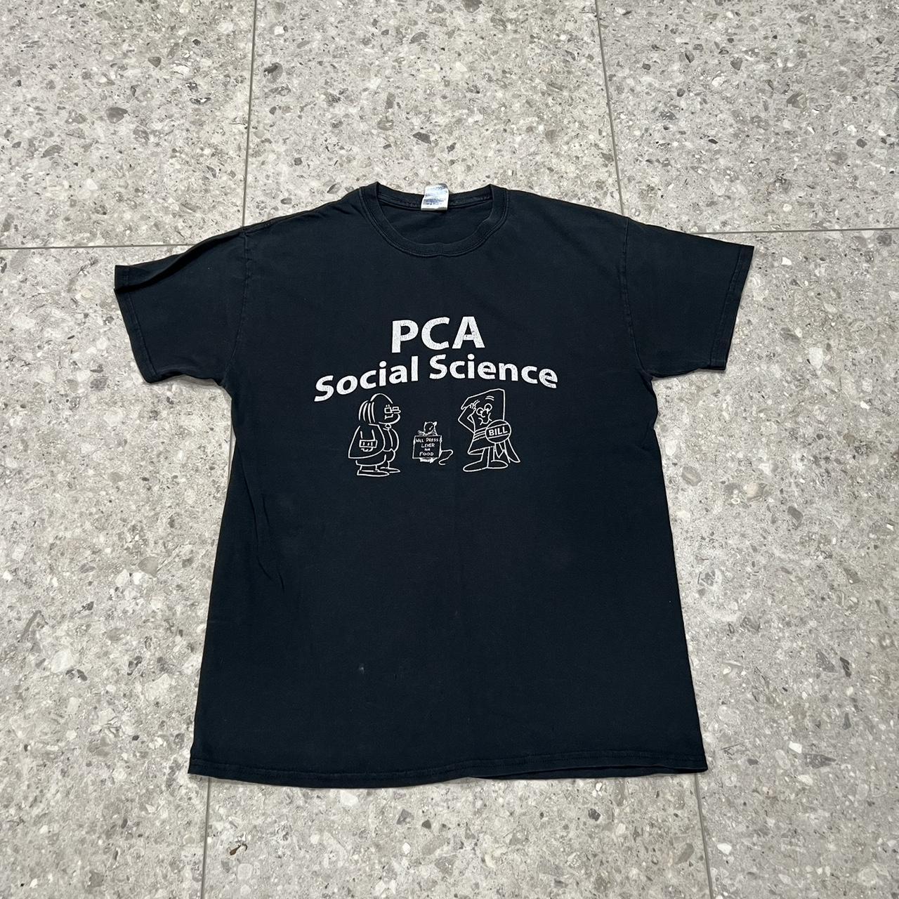 PCA Social Sciences Shirt Cool quote on the back... - Depop