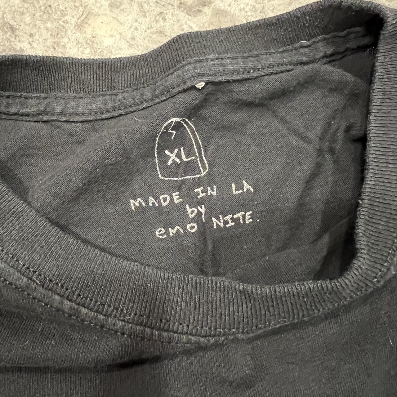 Emo Nite Tour T Shirt XL Black #emo #emonite #goth... - Depop