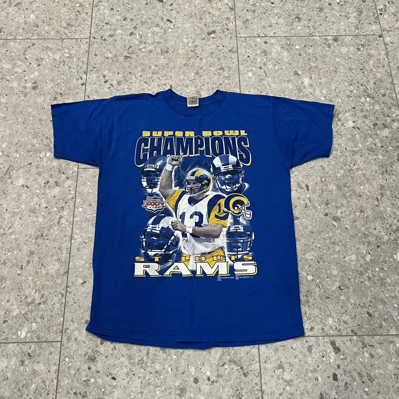 Vintage 2000 St. Louis Rams Kurt Warner Super Bowl... - Depop