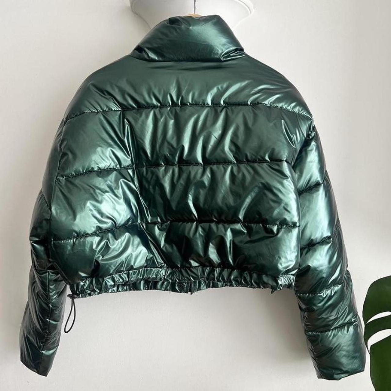 ASOS green puffer coat - Depop